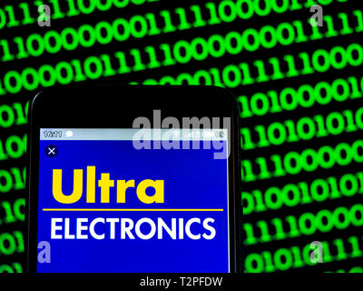 In this photo illustration, the logo of Ultra is displayed on the ...