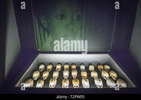 The remains of known victims of the 1994 Rwandan Genocide remain ...