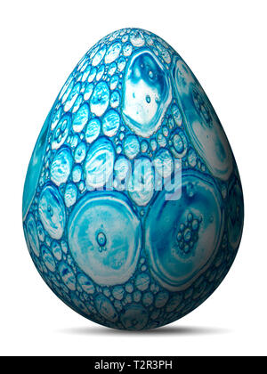 Blue Watercolor Bubbles Texture Isolated on White Background Stock ...