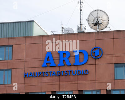 Logo ARD Capital Studio, Berlin Stock Photo - Alamy