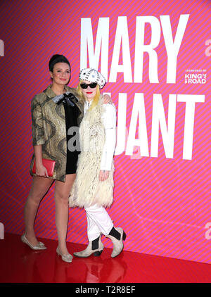 Gizzi Erskine attending the Mary Quant VIP Preview at the V&A in ...