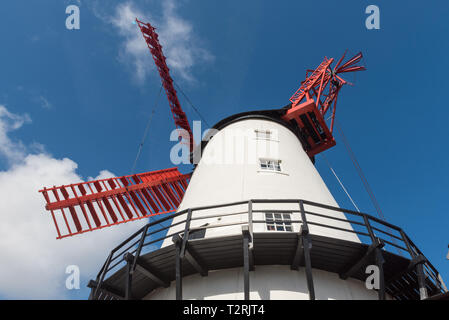 Marsh Mill 18th-century tower windmill is a prominent local landmark at ...