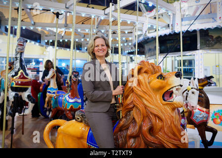Historic Nunley's Carousel on Museum Row in Garden City on Long Island ...