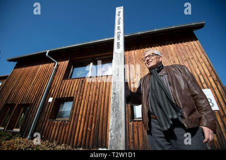 Mutlangen, Germany. 28th Feb, 2019. Peter Seyfried, former mayor of ...