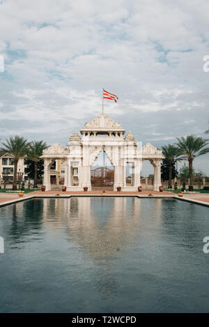 BAPS shri swaminarayan mandir Houston Stock Photo - Alamy