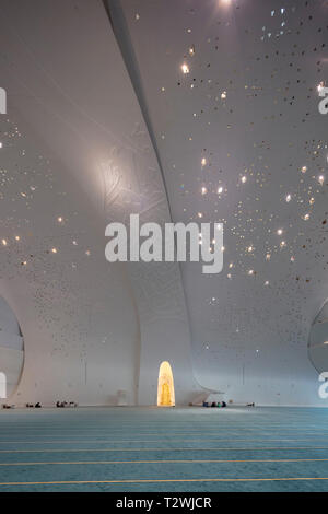 interior of the mosque, Faculty and College of Islamic Studies, Hamad ...