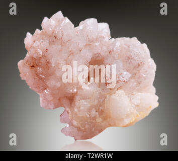 pink quartz mineral specimen stone rock geology gem crystal Stock Photo ...