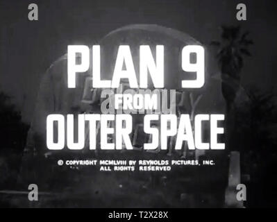 plan 9 from outer space screenshot Stock Photo - Alamy