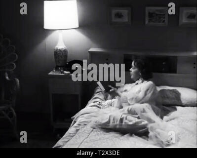 Actress sleeping in her bad Stock Photo - Alamy