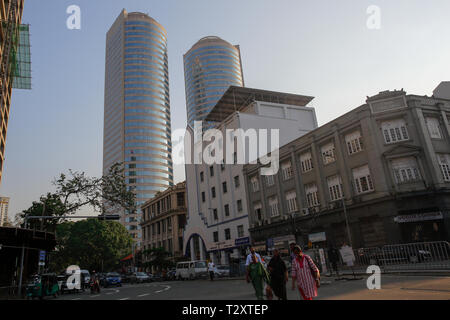 The World Trade Centre is the tallest completed building at Colombo in ...