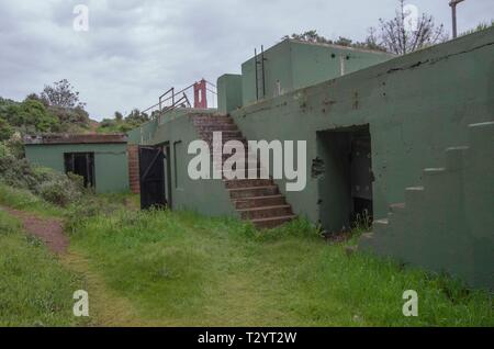 Battery Wagner is an abandoned World War II bunker in Marin Headlands ...