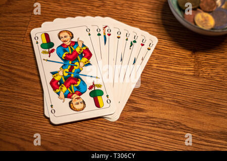 bavarian card game called schafkopf, Munich tradition cards Stock Photo ...