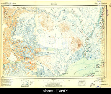 USGS TOPO Map Alaska AK Seguam 361395 1958 250000 Restoration Stock ...