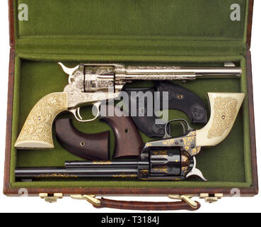 A Colt model 1873 Single Action Army Revolver in its box, in cal..45 ...