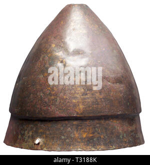 Body armour, helmets, Konos helmet, bronze, Greek, hellenistic era, 4th ...