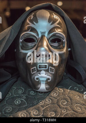 The Diagon Alley set on The Harry Potter Studio Tour in Watford, UK. is ...