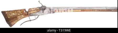 LONG ARMS, wheellock arquebus, German, circa 1670/80, Additional-Rights ...