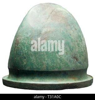 Body armour, helmets, Etruscan Negau helmet, vetulonic type, bronze ...