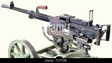 Machine guns, Soviet Goryunov SG-43, calibre 7,62 x 54 mm, introduced ...