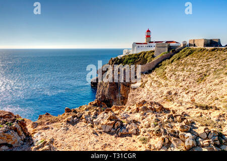 Cabo Sao Vincente, Algarve, Portugal Stock Photo - Alamy