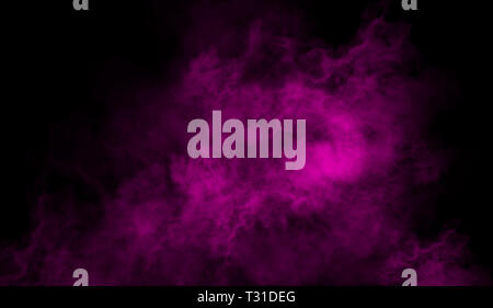 Purple smoke on the floor. Isolated texture overlays background Stock ...
