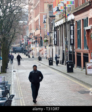 Pubs and Bars in Canal Street, Manchester, England Stock Photo - Alamy