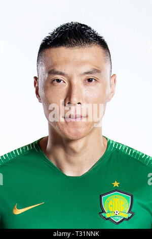 Yu Dabao of Beijing Sinobo Guoan celebrates after scoring against ...