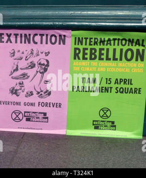 The Extinction Rebellion Campaign group protest on five major bridges ...