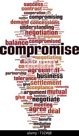 Consensus word cloud concept. Collage made of words about consensus ...