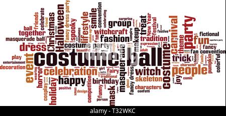 Cosplay word cloud concept. Vector illustration Stock Vector Image ...