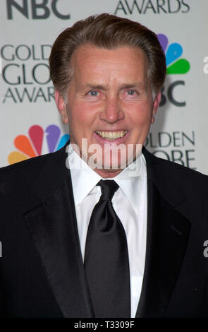 Martin Sheen at the Golden Globe Awards in 2002 Credit: Ron Wolfson ...
