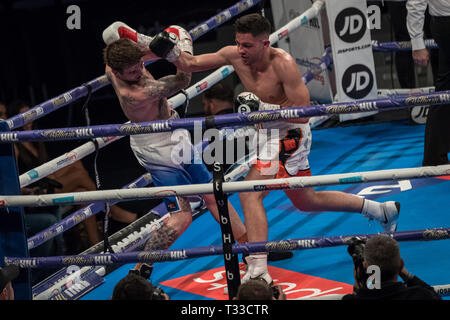 Tom Ansell vs Chris Adaway. Adaway wins the Super-Lightweight fight 39 ...