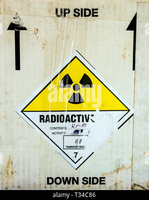 Radioactive material transport index Number 7 at the transportation ...