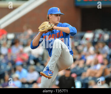 Oxford, MS, USA. 06th Apr, 2019. Florida infielder, Kendrick Calilao (6 ...