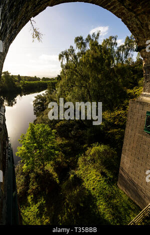 Kyle of Sutherland Scotland the Oykel or Invershin Viaduct in late ...