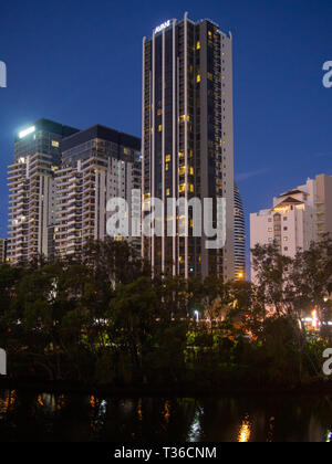 Apartment Buildings At Broadbeach On The Gold Coast Stock Photo - Alamy