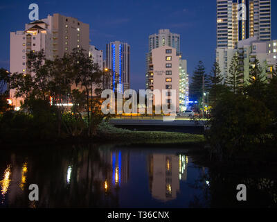 Broadbeach Apartment Buildings On The Gold Coast Stock Photo - Alamy