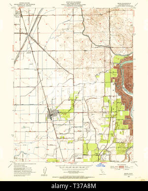 Biggs, California, map 1952, 1:24000, United States of America by ...