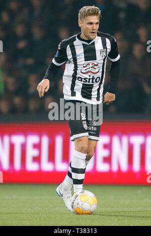 Almelo, Netherlands. 06th Apr, 2019. Polman Stadium, season 2018 / 2019 ...