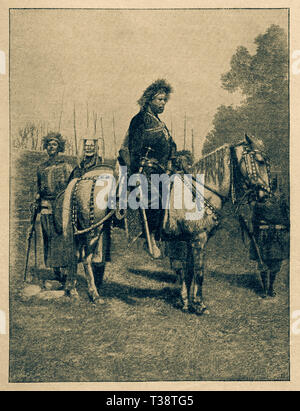 Menelik II, King of Ethiopia from 1889. "Le Petit Journal", Paris, 10 ...