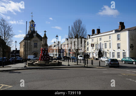 Market Place, Brackley, Northamptonshire, England, United Kingdom Stock ...