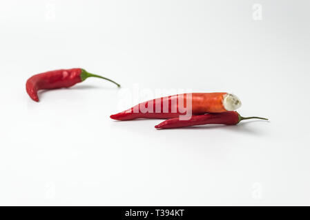 Red chili pepper deformed shape Stock Photo - Alamy