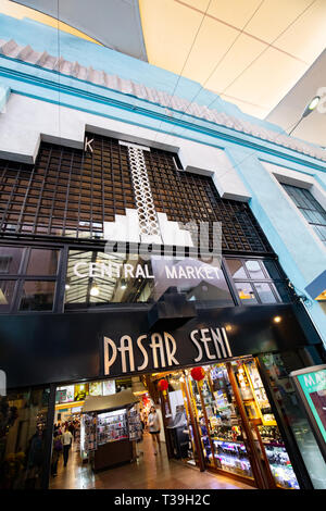 Central Market (Pasar Seni) an historic Art Deco building which focuses ...
