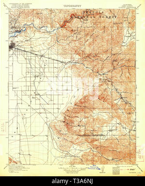 Caliente, California, map 1914, 1:125000, United States of America by ...