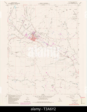 Calistoga, California, map 1958, 1:24000, United States of America by ...
