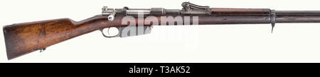 SERVICE WEAPONS, PERU, rifle model 1891, calibre 7,65 x 53, number ...