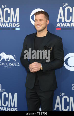 LAS VEGAS - APR 7: Colton Underwood at the 54th Academy of Country ...