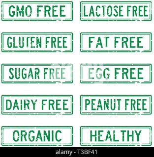 vegetarian stamp. square grunge sign isolated on white background Stock ...