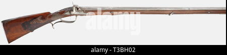 A flintlock rifle, Johann Christoph Kuchenreuter, Steinweg near ...