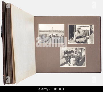 Adolf Hitler, an album with 51 photographs of his yacht, "Aviso Grille ...